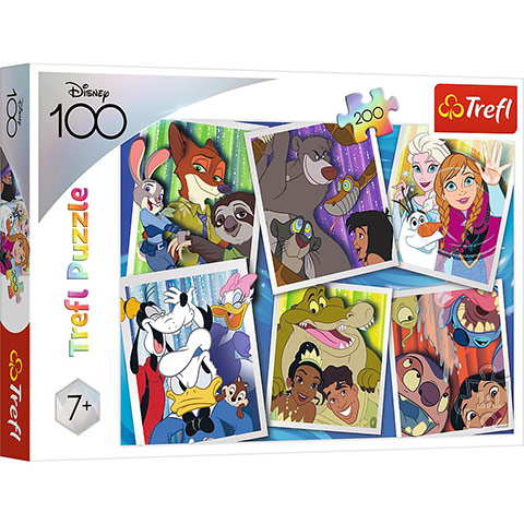 200-delna sestavljanka Disney junaki - Trefl nakupovanje v IgračeShop