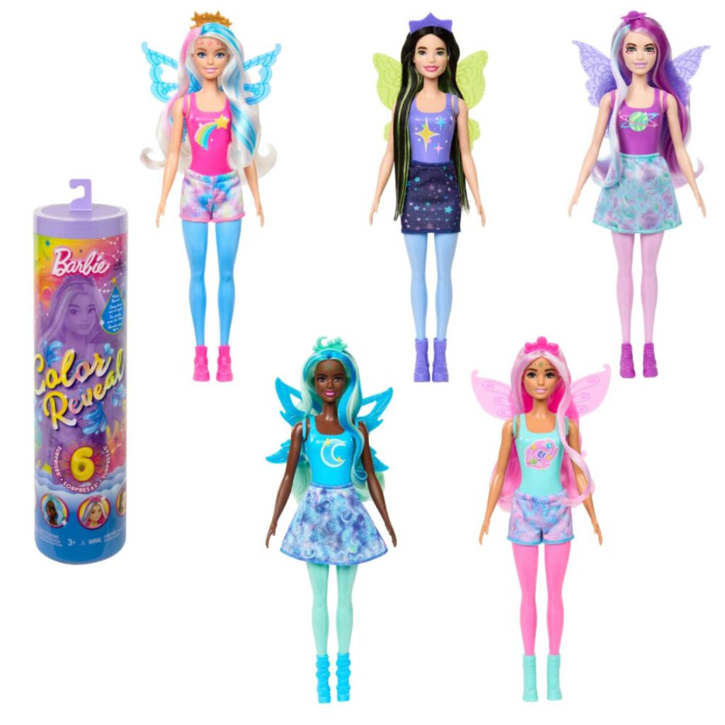 Barbie Color Reveal Barvna galaksija presenečenje set za lutke - Mattel ...