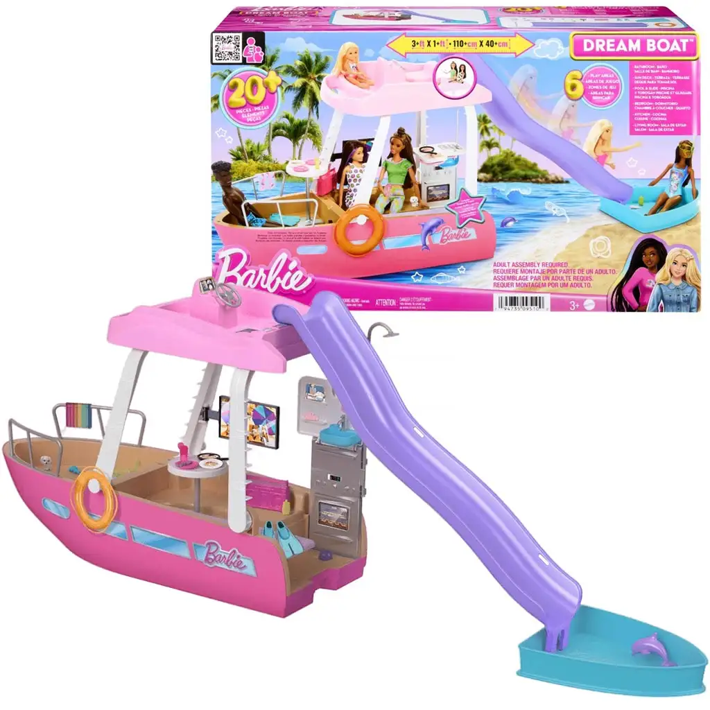 Barbie Igrača set sanjske ladje z dodatki - Mattel nakupovanje v IgračeShop