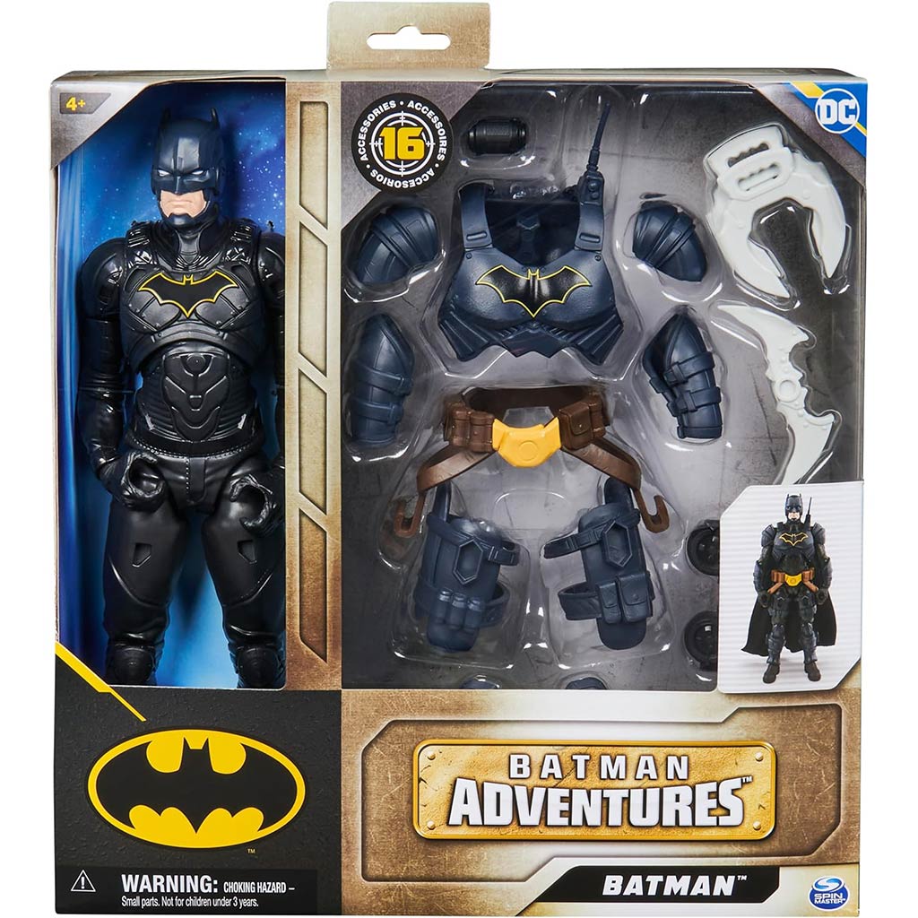 DC Comics Batman Adventures Batman set z dodatki - Spin Master ...