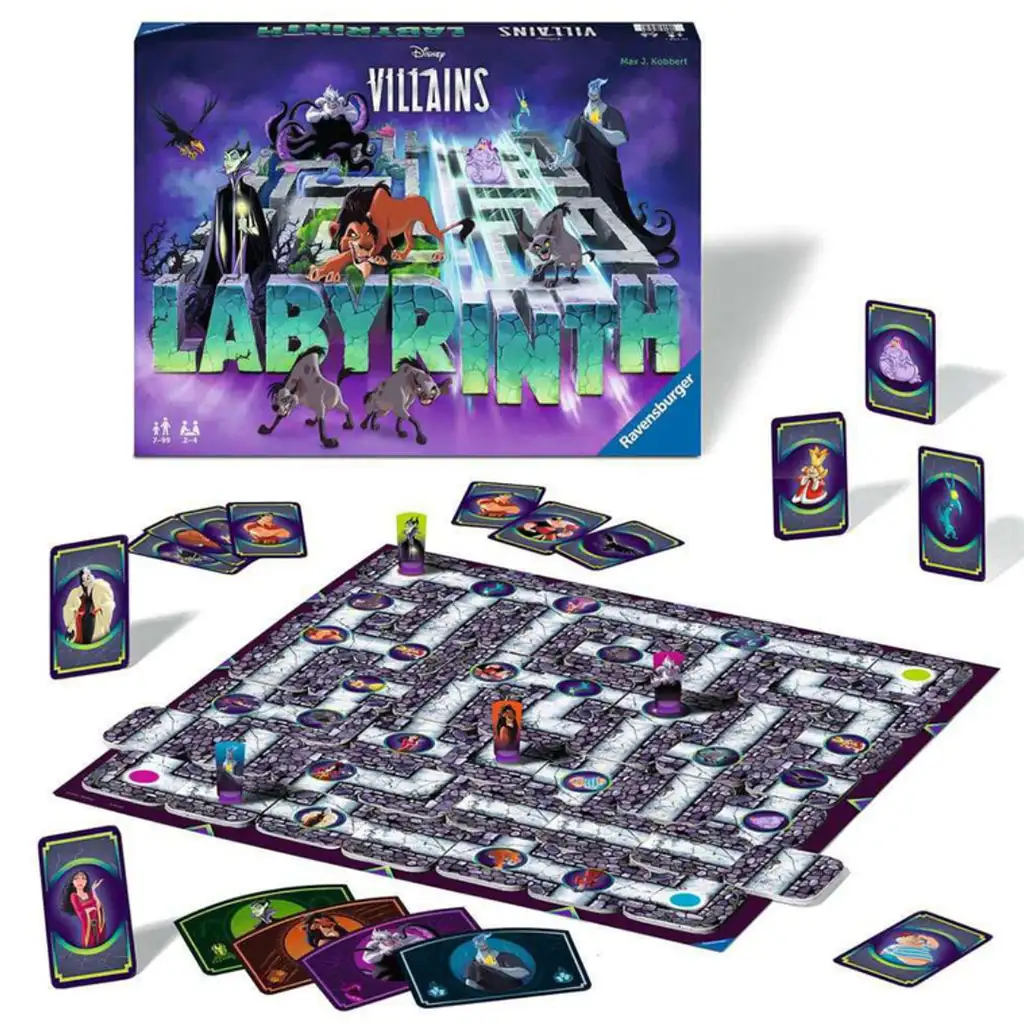 Disney Zlobivci Labirint družabna igra - Ravensburger nakupovanje v ...