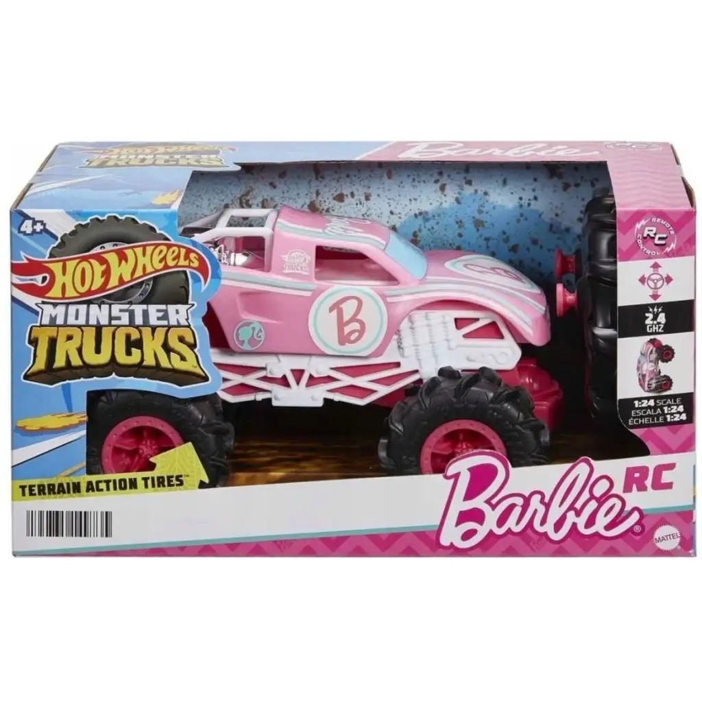 Hot Wheels Monster Trucks RC Barbie daljinsko vodeni monster avto 1/24 ...