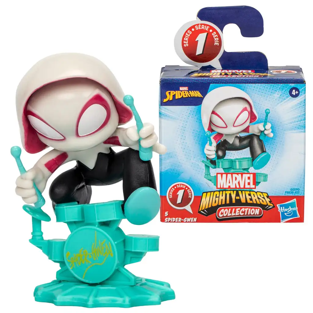 Marvel Spider-Man Mighty-Verse Collection - Spider Gwen mini figura ...