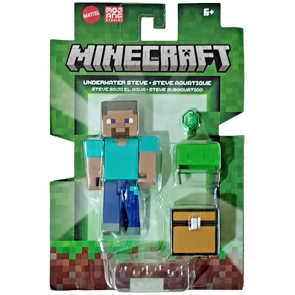 Minecraft Steve lik pod vodo - Mattel nakupovanje v IgračeShop