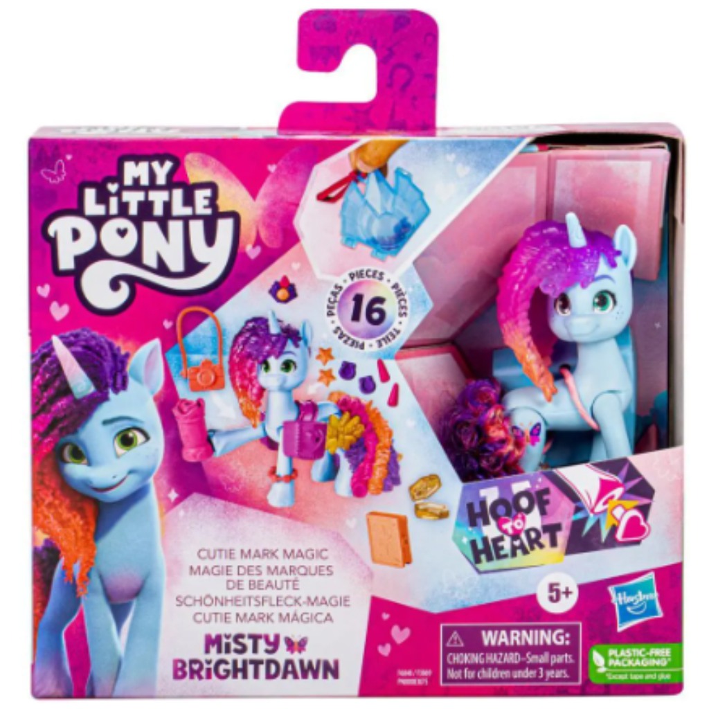 Moj mali poni Figura ponija Misty Brightdawn z lepotno oznako - Hasbro ...