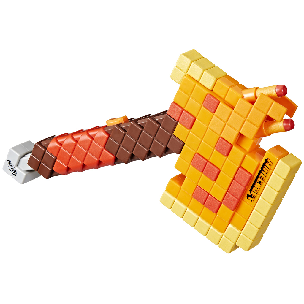 Nerf Minecraft Firebrand Bakla mehka puška s setom 6 nabojev - Hasbro ...