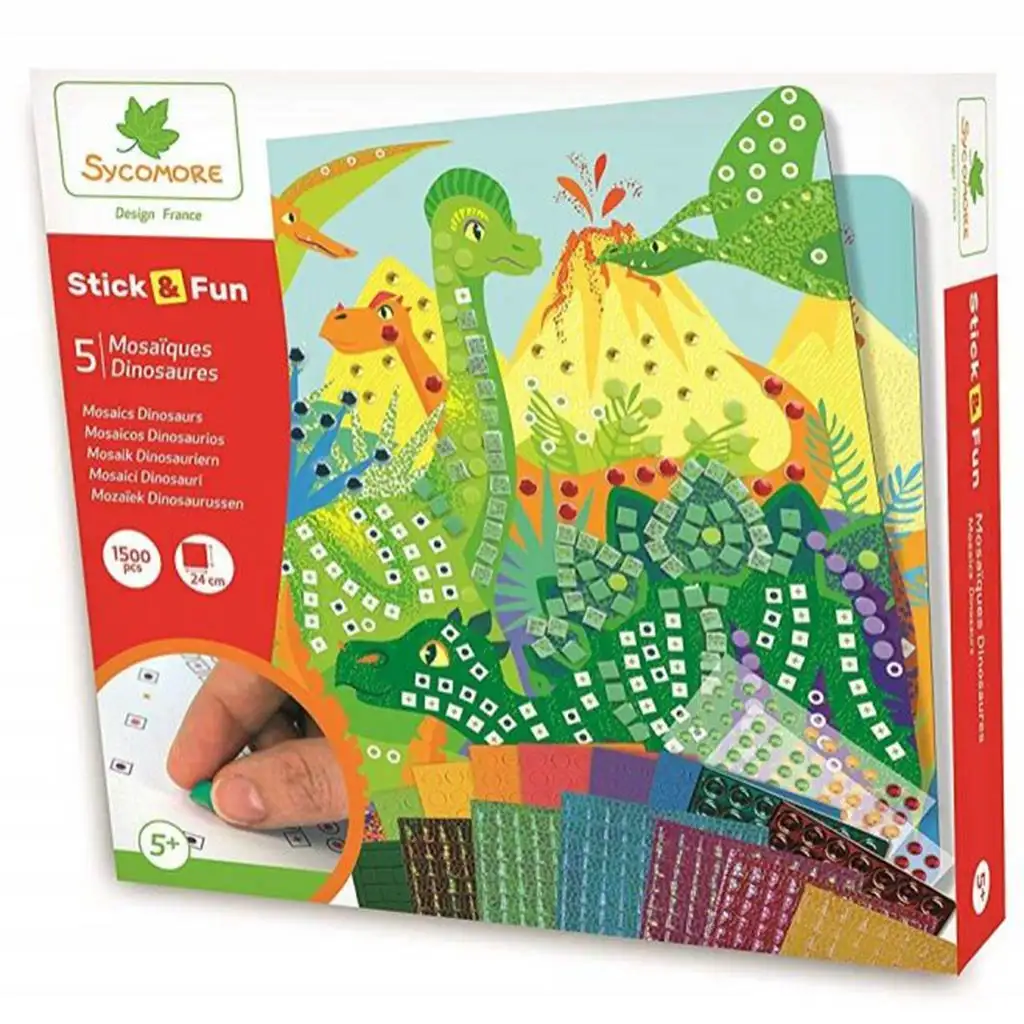 Sycomore StickN Fun Dinoszauruszos mozaik slika ustvarjalni set ...