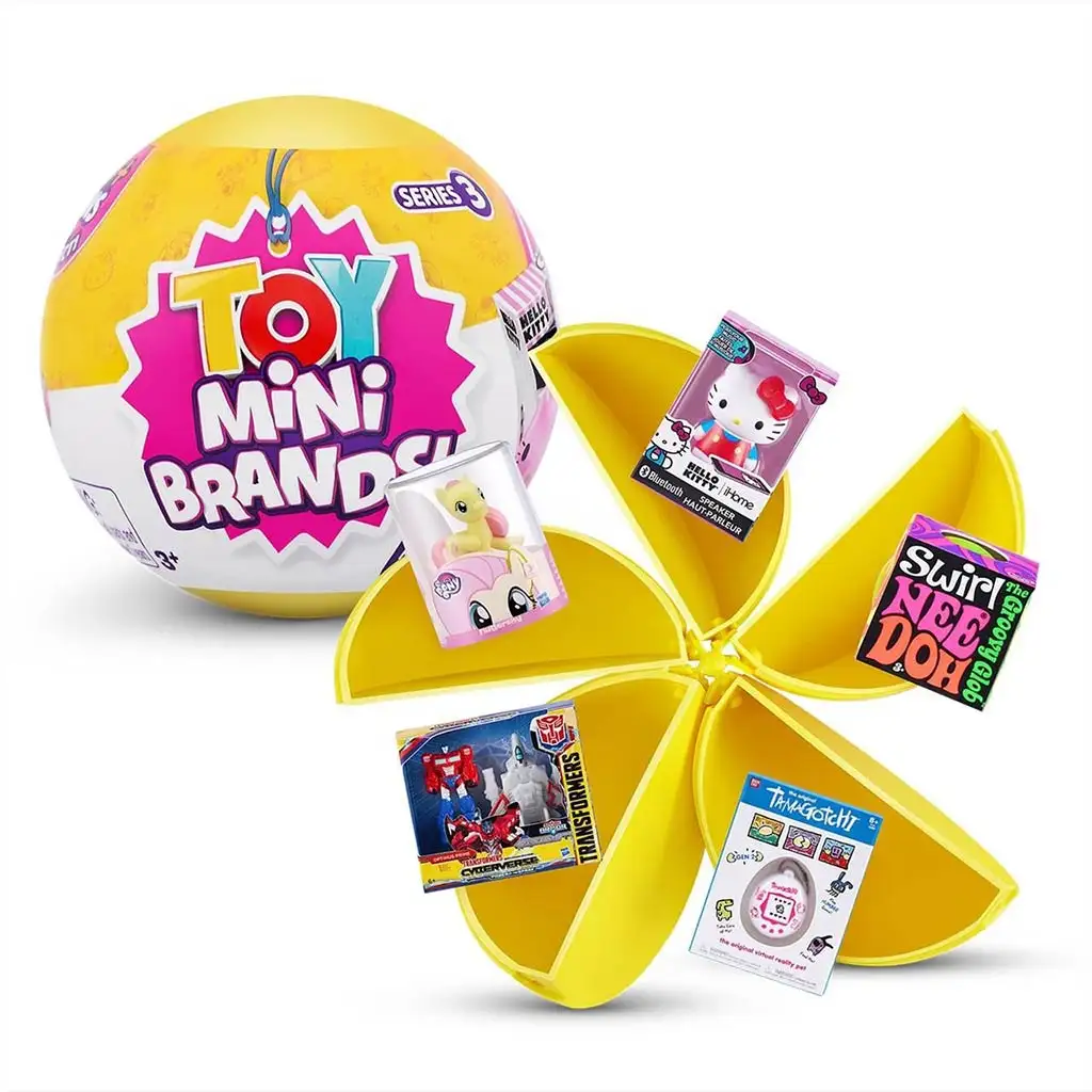 Toy Mini Brands Mini igrače 5-kos presenečenje paket 3. serija ...