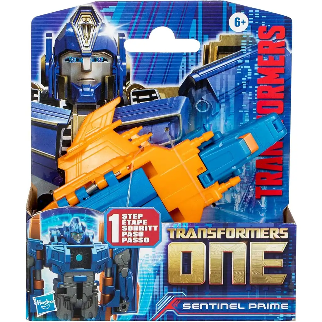 Transformers ONE Sentinel Prime figura, ki se v enem koraku preoblikuje ...
