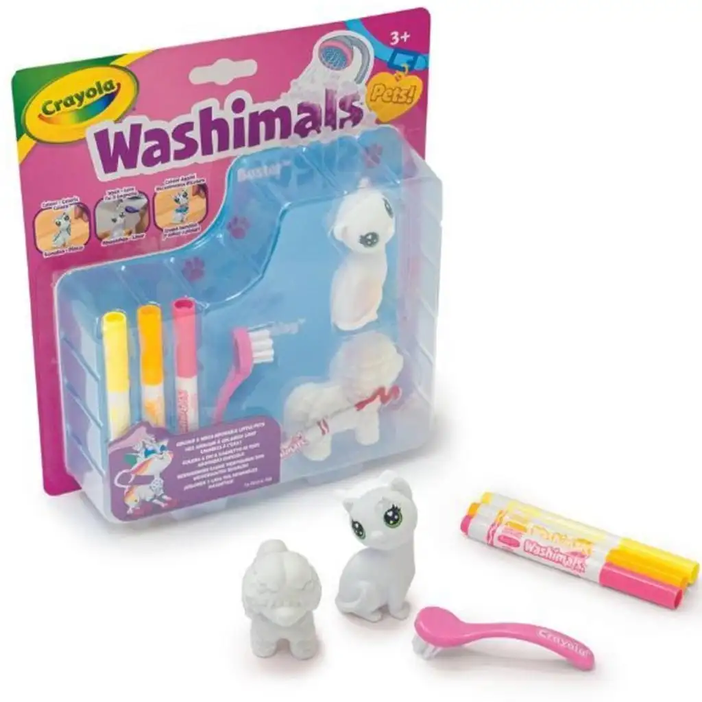 Washimals Pes in mačka 2-komplet - Crayola nakupovanje v IgračeShop