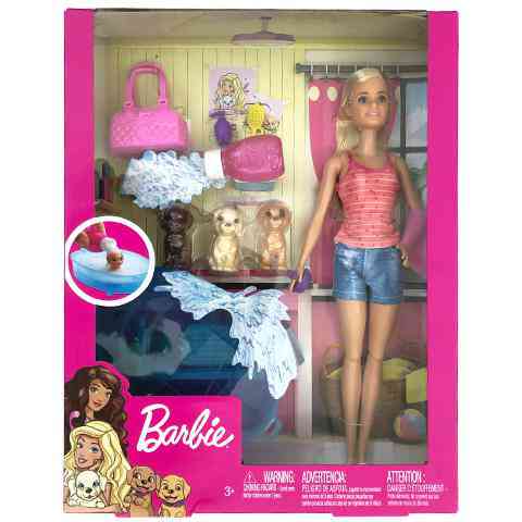 Barbie kopanje kužka igralni komplet - Mattel nakupovanje v IgračeShop