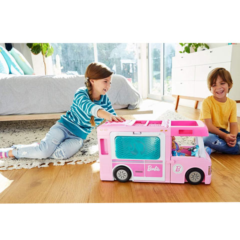 Barbie Luksuzni avtodom 3-v-1 z dodatki nakupovanje v IgračeShop