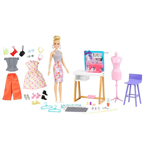 Barbie studio za izdelavo oblek igralni set - Mattel nakupovanje v ...
