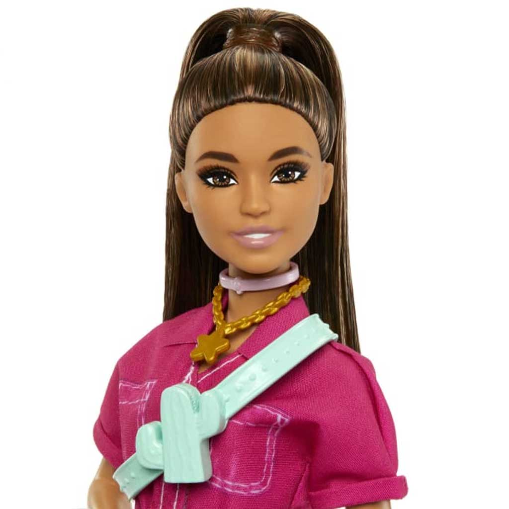 Barbie The Movie Lutka modna manija v pink obleki - Mattel nakupovanje ...