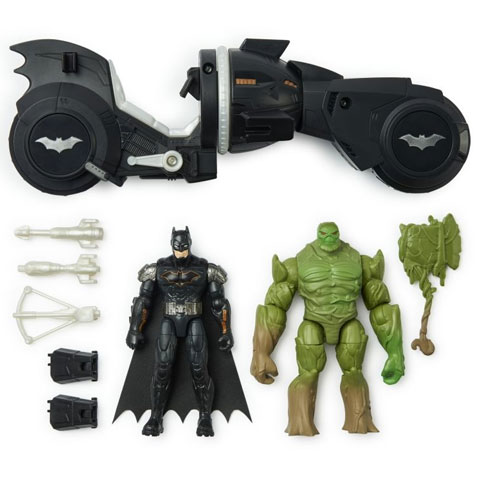 DC Comics Batman oklepljen Batcycle motocikel in figurice - Spin Master ...