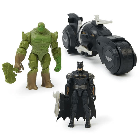 DC Comics Batman oklepljen Batcycle motocikel in figurice - Spin Master ...