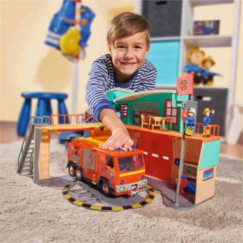 Gasilec Samo Velika gasilska postaja - Simba Toys nakupovanje v IgračeShop