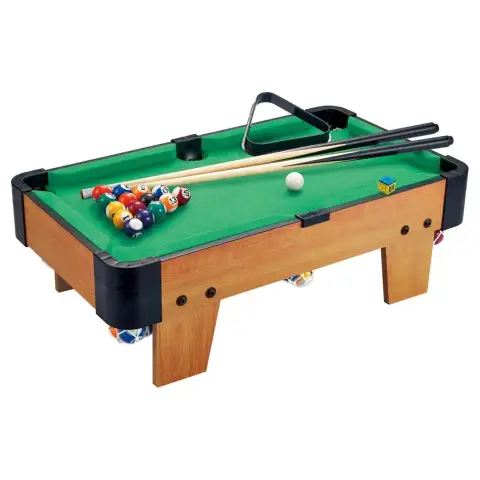 Lesena mini biljard miza 58x51x34cm nakupovanje v IgračeShop