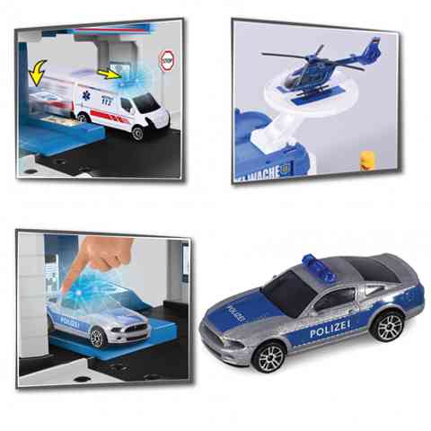 Majorette Creatix Polizei Policijska postaja z avtomobilom - Simba Toys ...