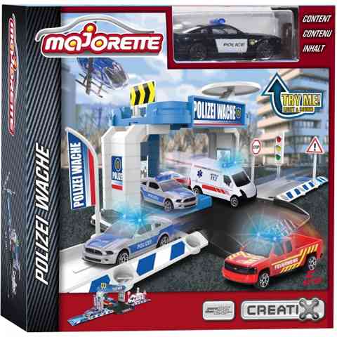 Majorette Creatix Polizei Policijska postaja z avtomobilom - Simba Toys ...