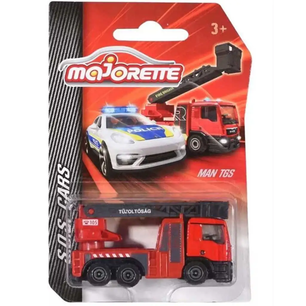 Majorette MAN TGS dvigalo za madžarsko gasilsko vozilo - Simba igrače ...