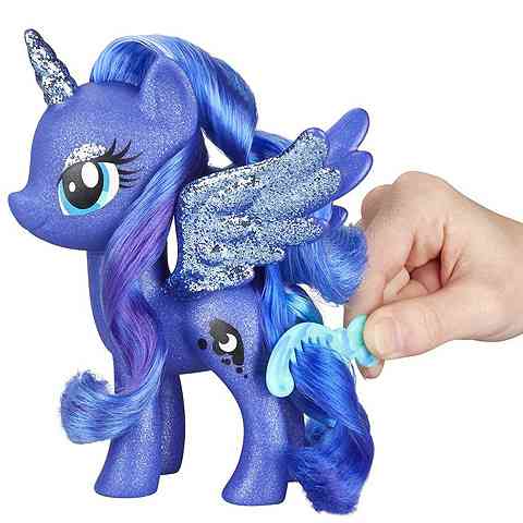 Moj mali poni Princesa Luna poni figurica s krili z bleščicami - Hasbro ...