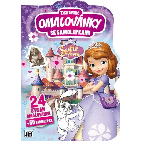 Sofija Prva Pobarvanka A4 z nalepkami nakupovanje v IgračeShop