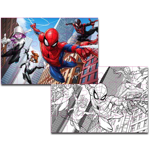 Spider-Man 24-delna sestavljanka pobarvanka nakupovanje v IgračeShop